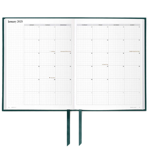 2025 Weekly Minimalist Planner A5