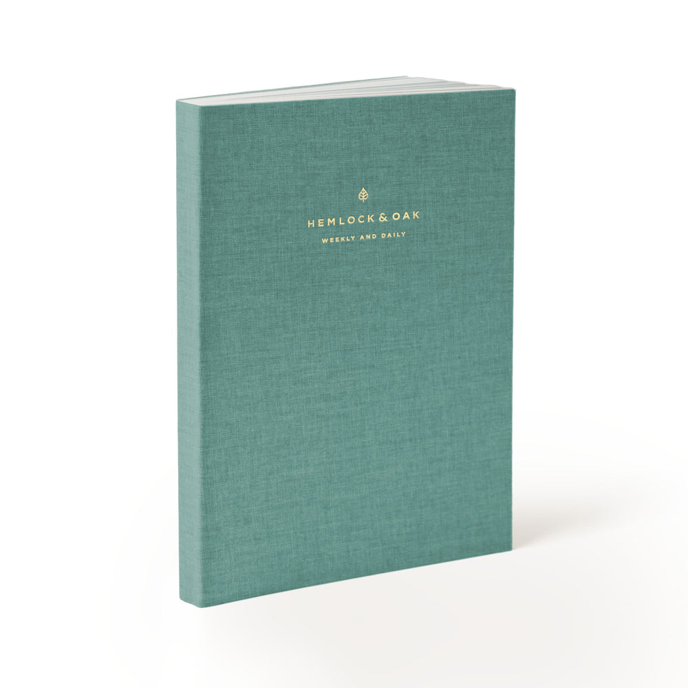 Undated Weekly & Daily Planner - Cloth Flex | Hemlock & Oak