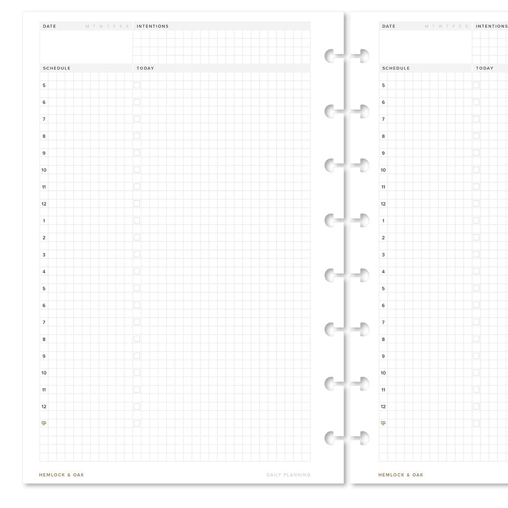 Undated Daily Inserts