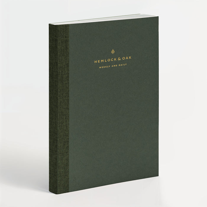 Undated Weekly & Daily Planner (12-Month, Paper Flex, 70gsm)