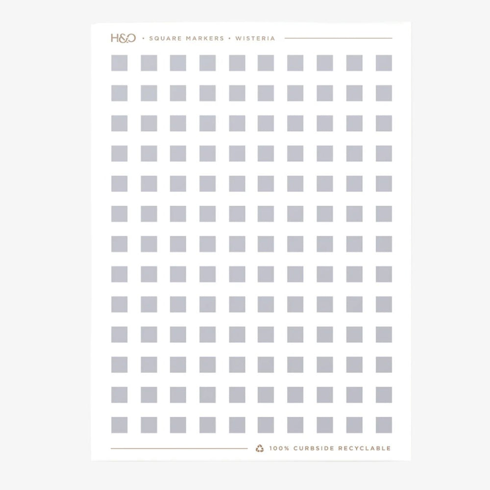 Square Bullet Markers