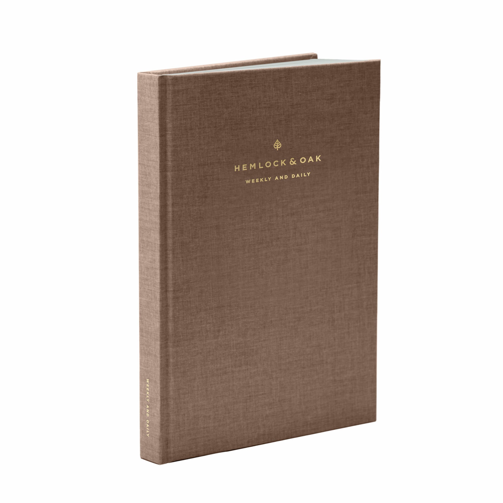 Undated Weekly & Daily Planner - Hardcover | Hemlock & Oak