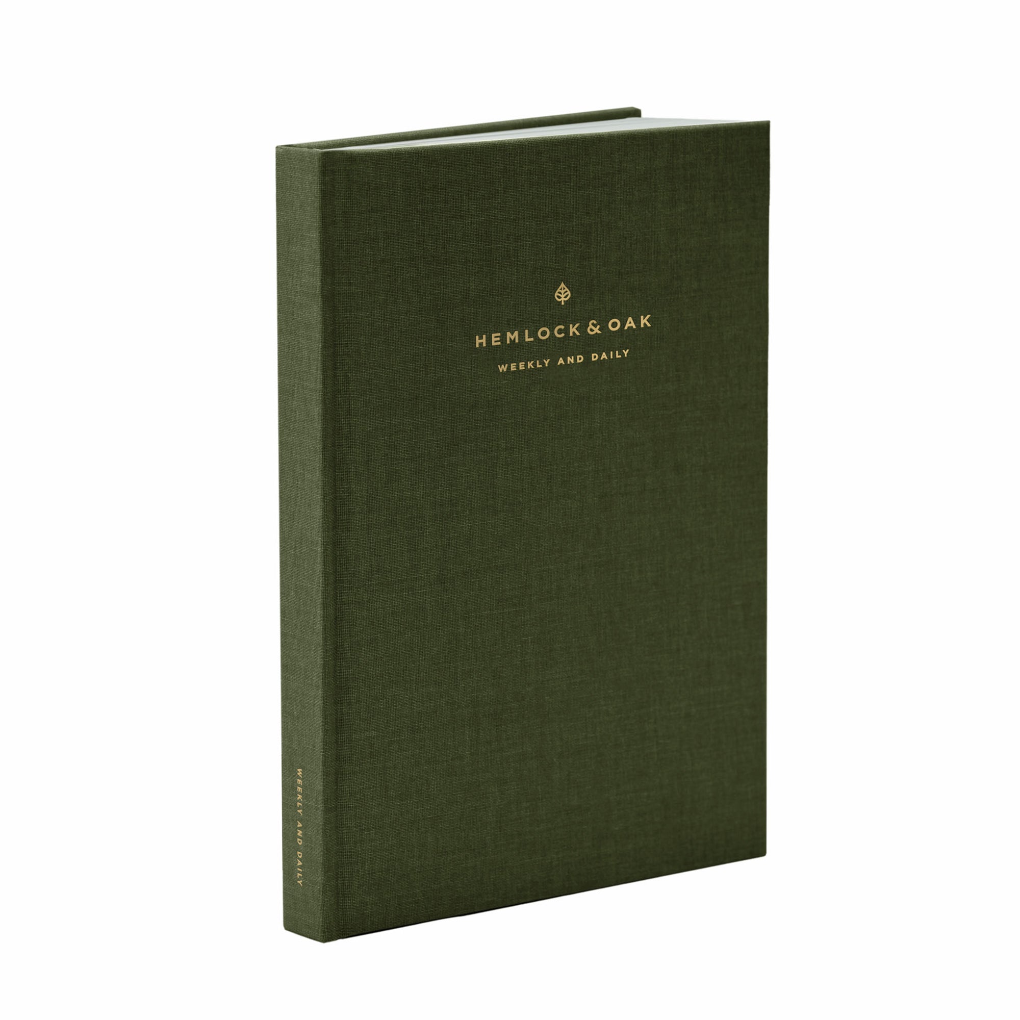 Undated Weekly & Daily Planner - Hardcover | Hemlock & Oak