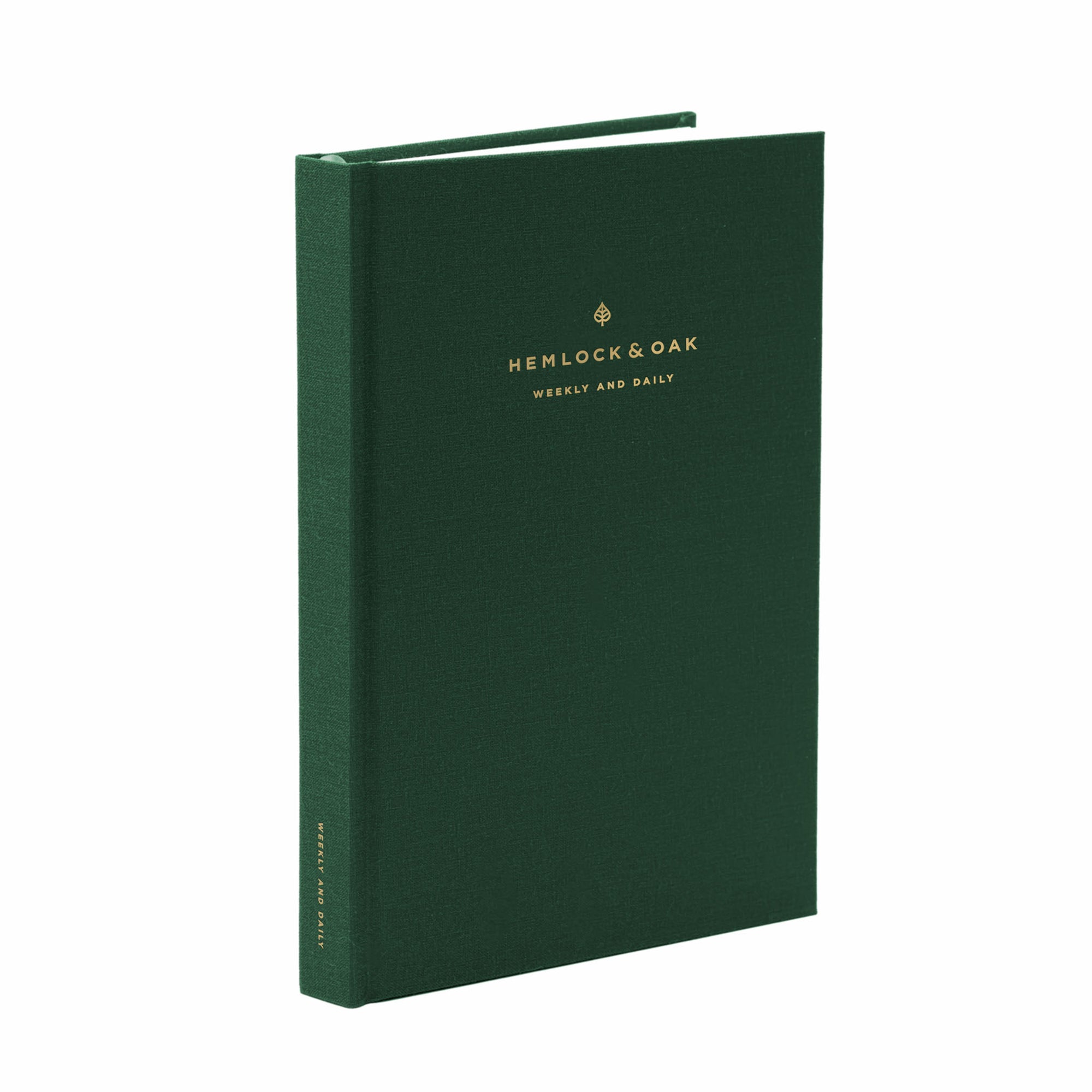 Undated Weekly & Daily Planner - Hardcover | Hemlock & Oak