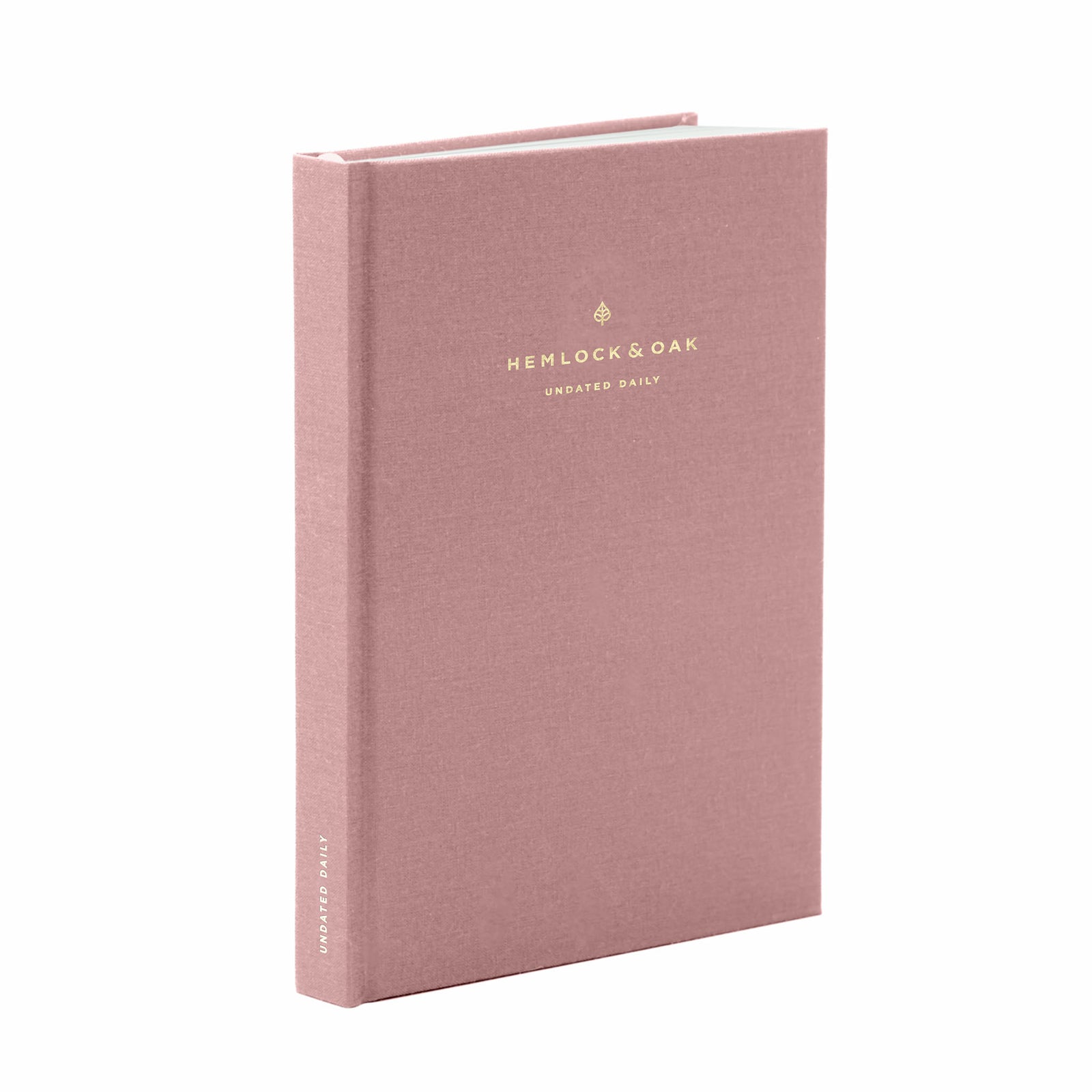 Undated Daily Planner - Hardcover | Hemlock & Oak