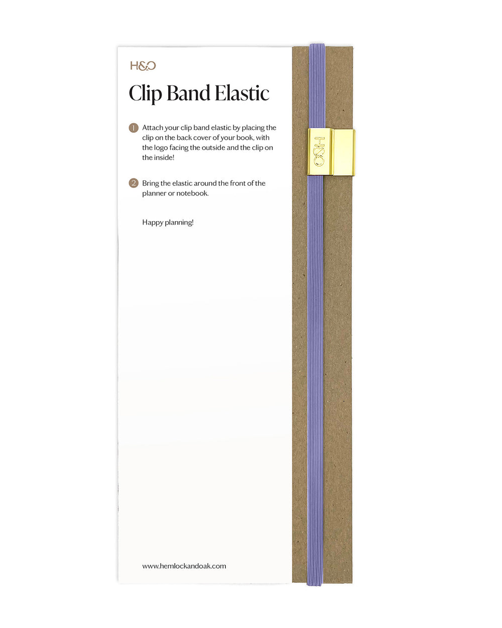 Clip Band Elastics | Hemlock & Oak