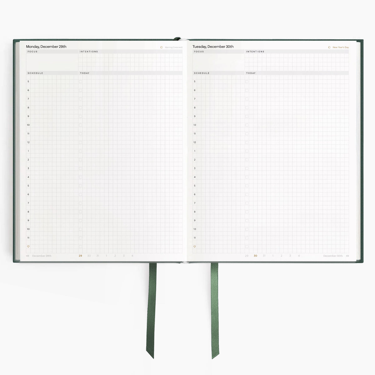 2026 Weekly & Daily Planner (Hardcover, 70gsm)