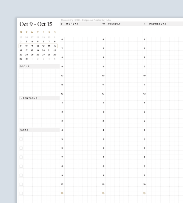 Printable 2025 Minimalist Planner Download