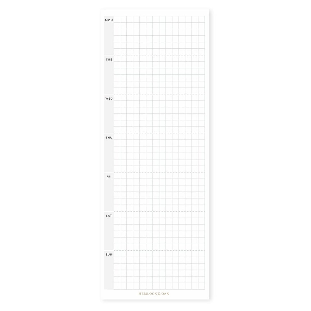 Weekly Sticky Notes – Hemlock & Oak